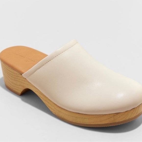 a new day | Shoes | Nwt Cream Colored Clog | Poshmark